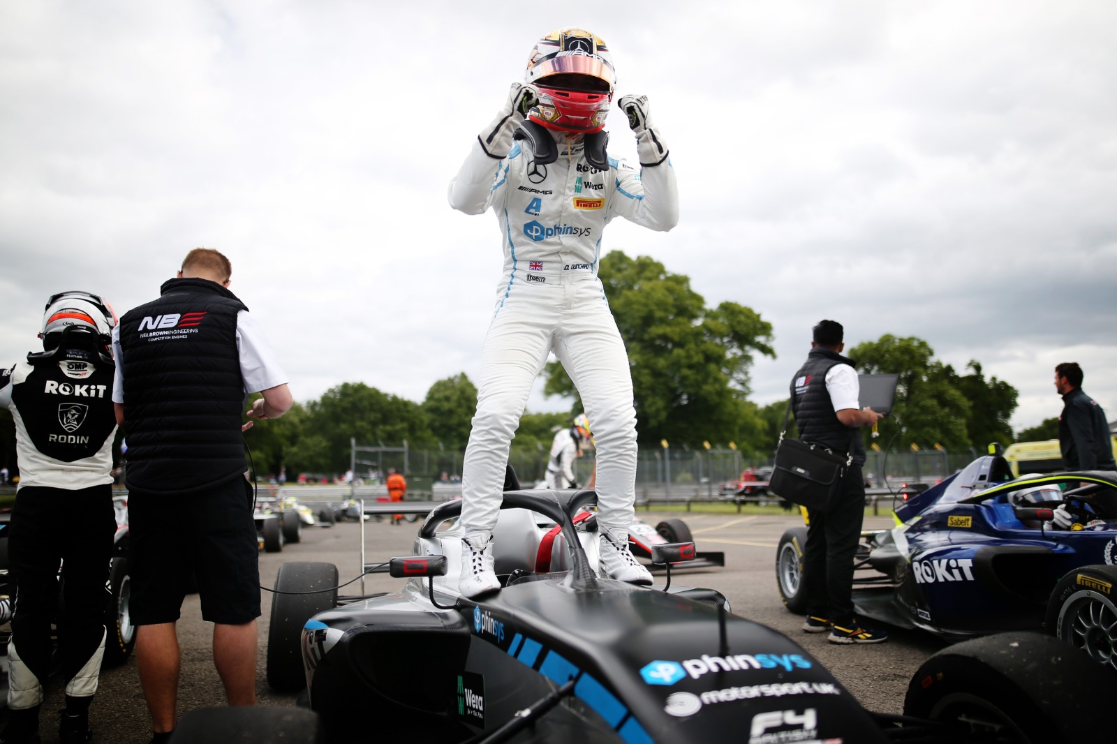 FIA British F4 Championship | Mercedes junior Daniel Guinchard seizes ...