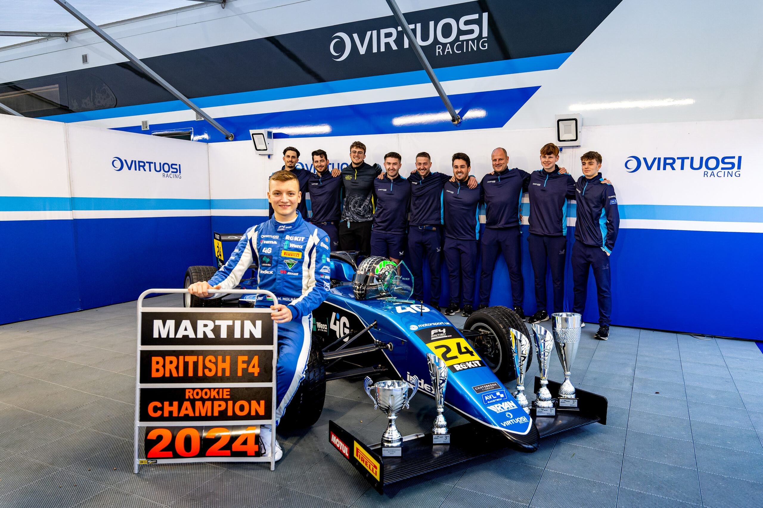 ROKiT FIA British Formula F4 | 2025 Announcement: 2024 Rookie champ ...
